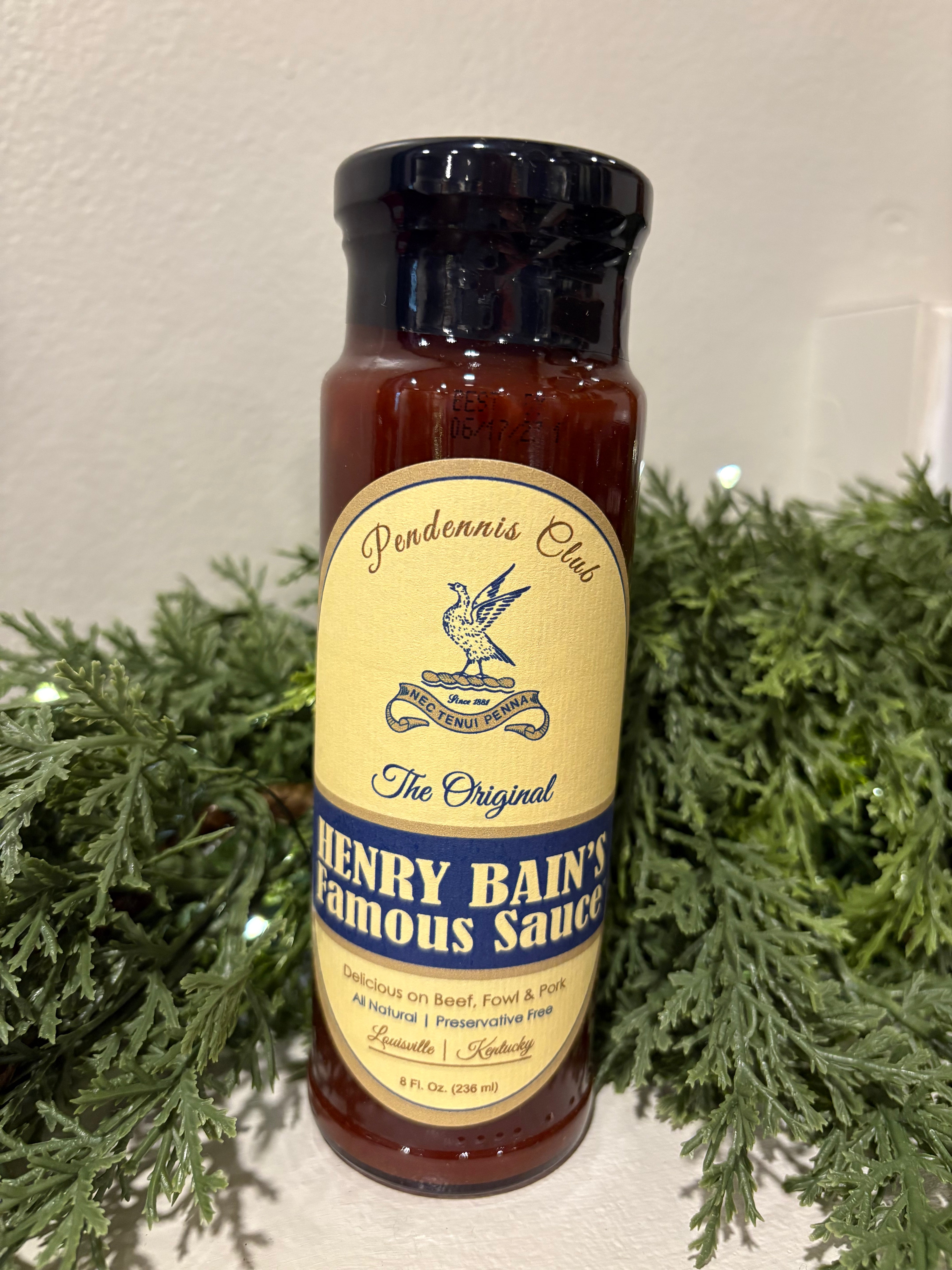 Pendennis Club The Original Henry Bain’s Sauce – William Gray Haberdashery